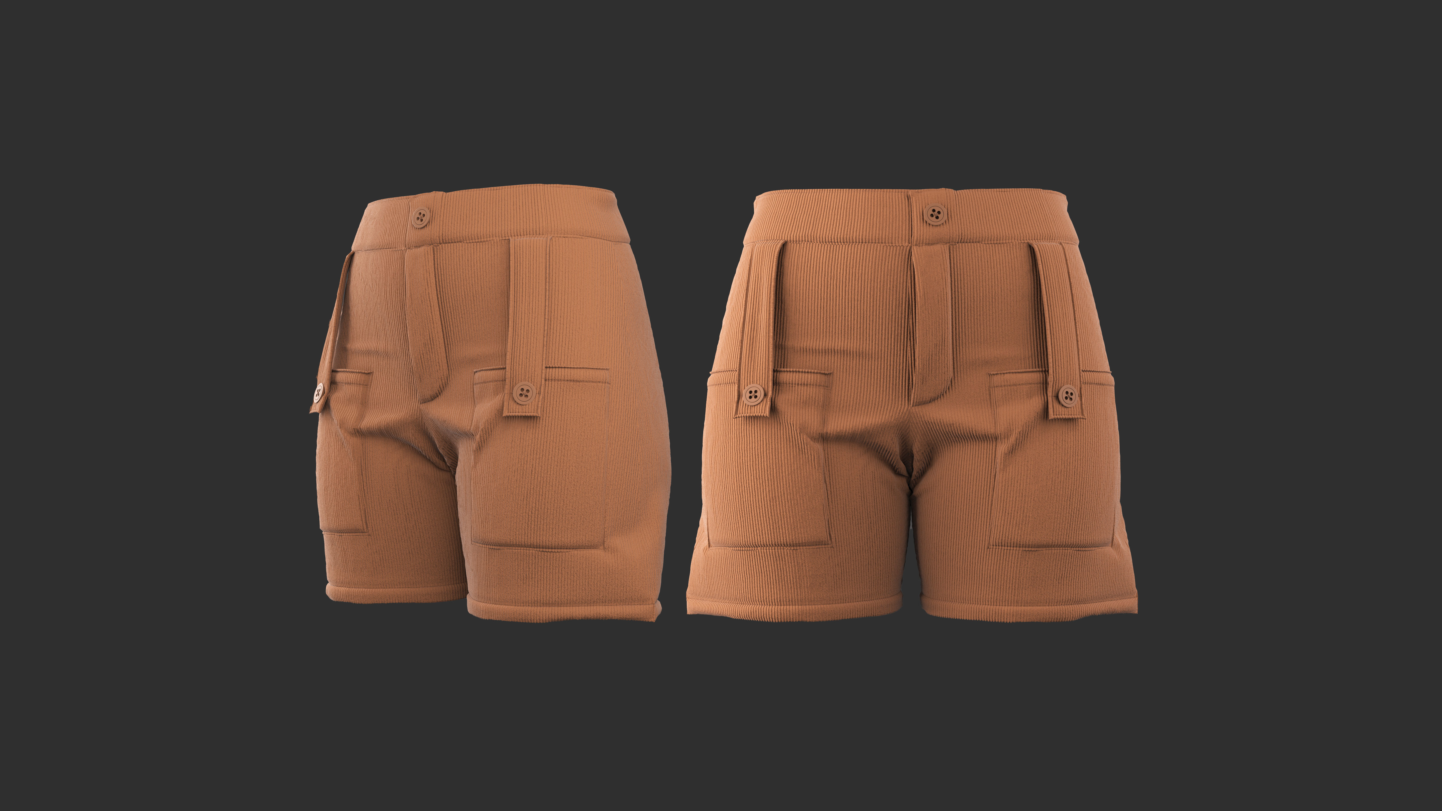 10 Shorts Pack 3d Model Cgtrader