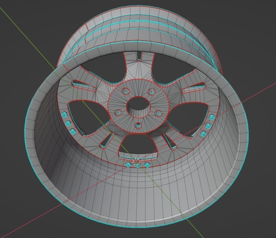 3D model Kranze Cerberus II - Wheels - Game Ready VR / AR / low-poly ...