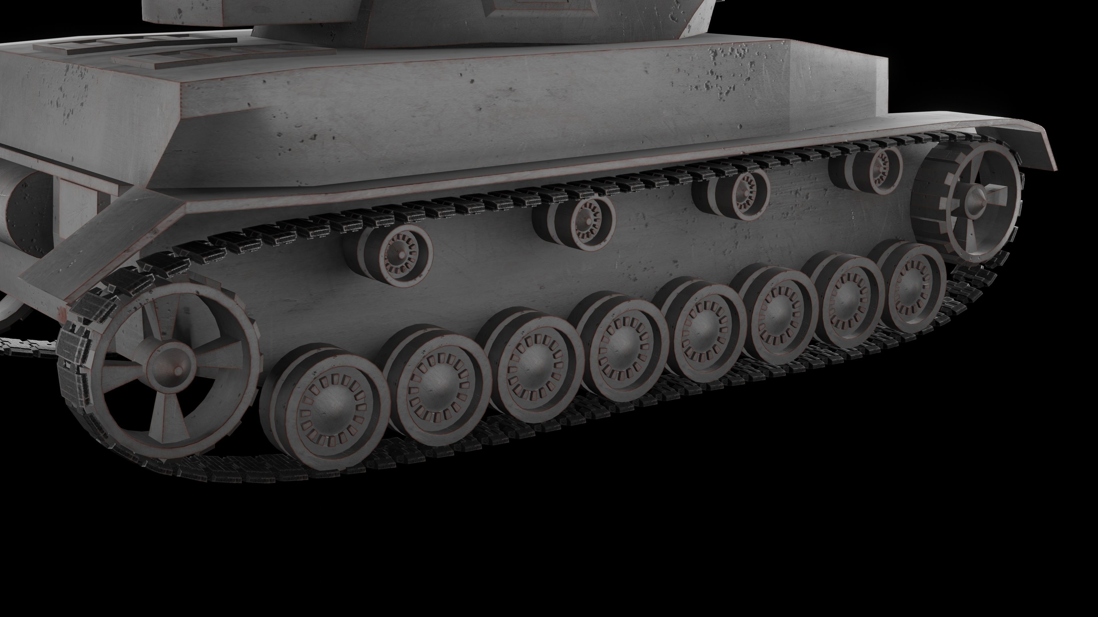 3D model Panzerkampfwagen IV Ausf G VR / AR / low-poly | CGTrader