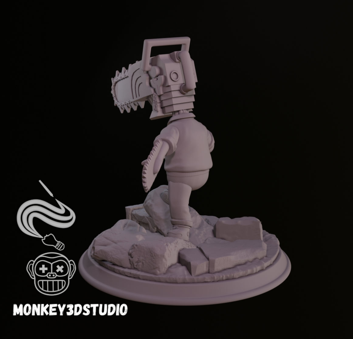 Chainsaw Man - Denji 3D model 3D printable | CGTrader