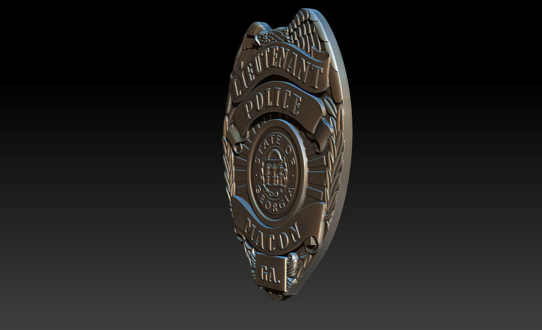 Collection of legal badges 3D model 3D printable | CGTrader