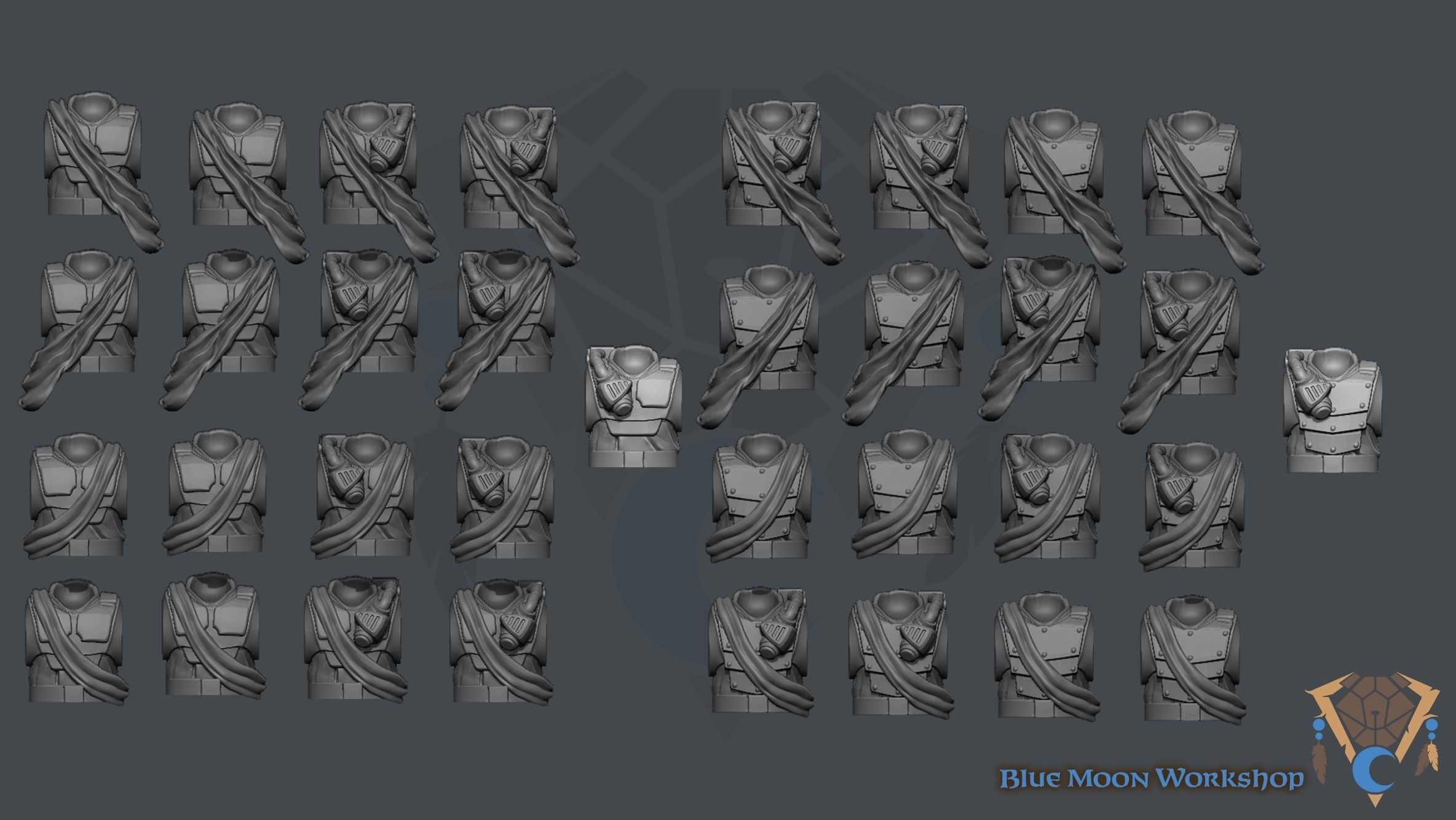 HIGHLANDER SOLDIERS - FULL KIT 3D model 3D printable | CGTrader