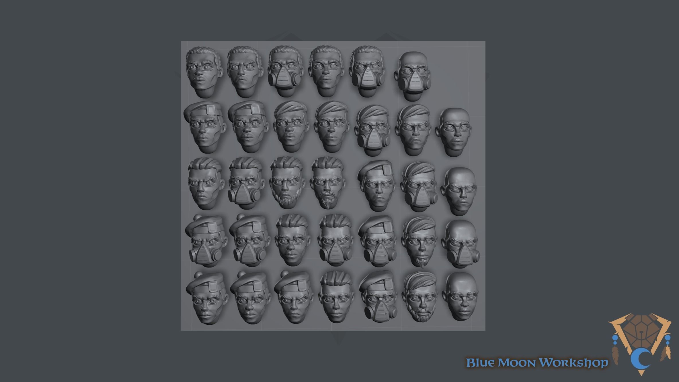 HIGHLANDER SOLDIERS - FULL KIT 3D model 3D printable | CGTrader