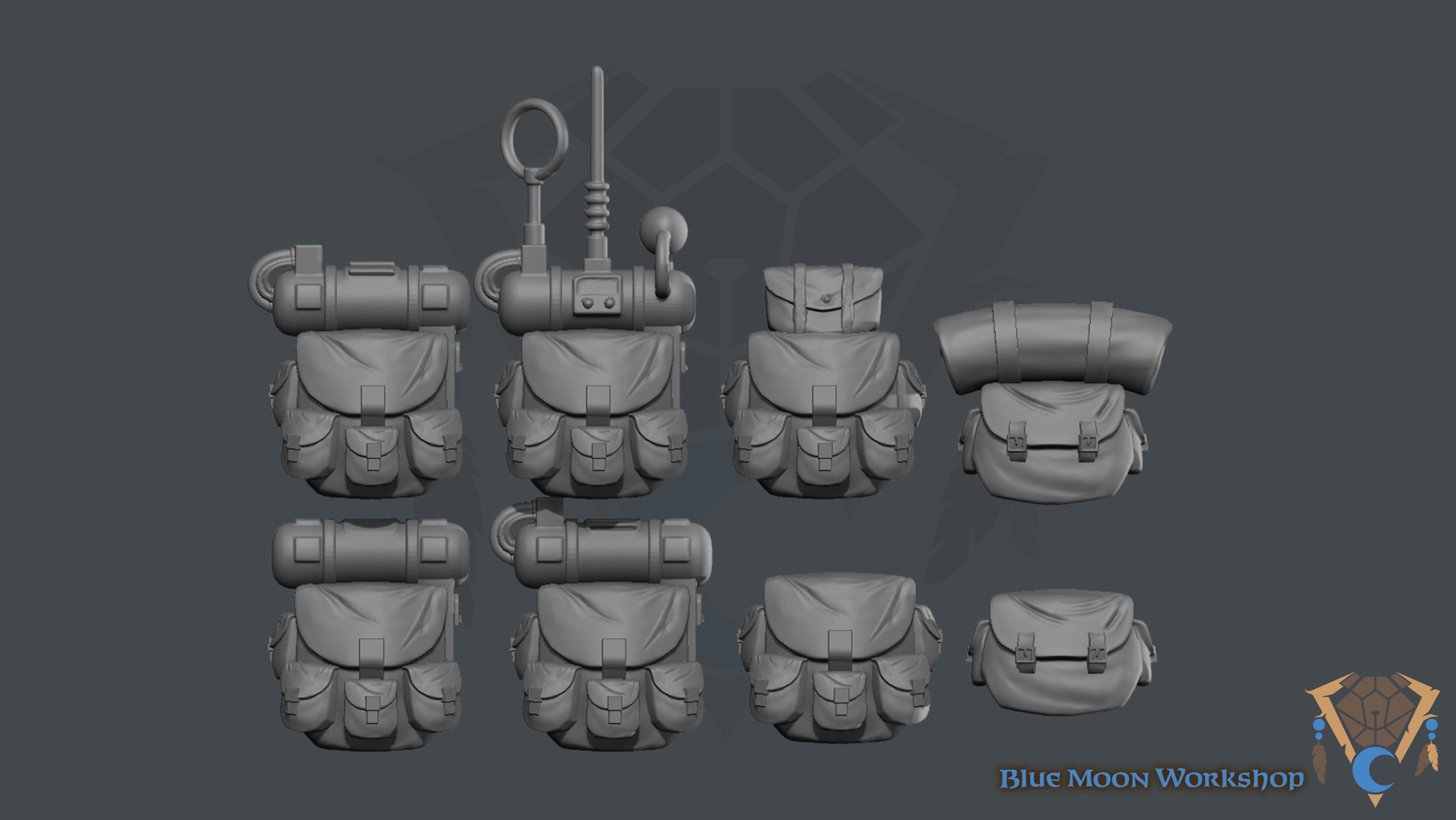 HIGHLANDER SOLDIERS - FULL KIT 3D model 3D printable | CGTrader