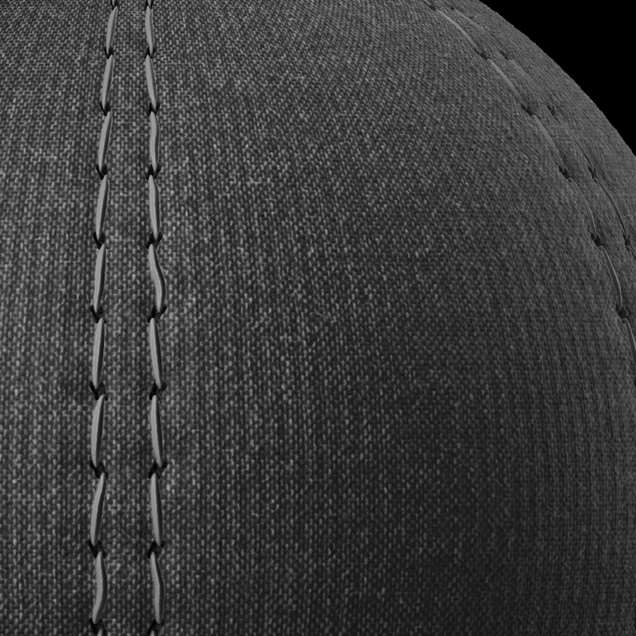 3D model Fabric Materials 34- Stitched Fabric By warp Pbr 4k Seamless ...