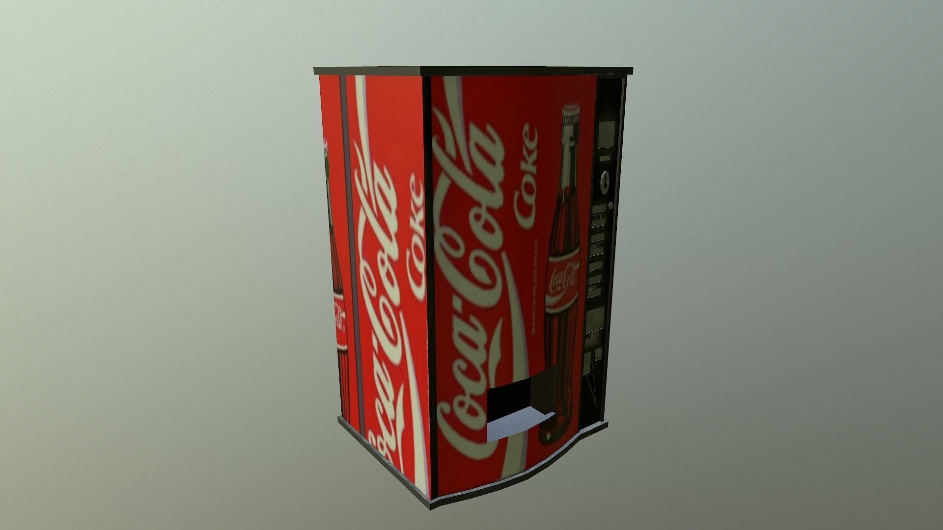 Soda Vending Machine free VR / AR / low-poly 3D model | CGTrader