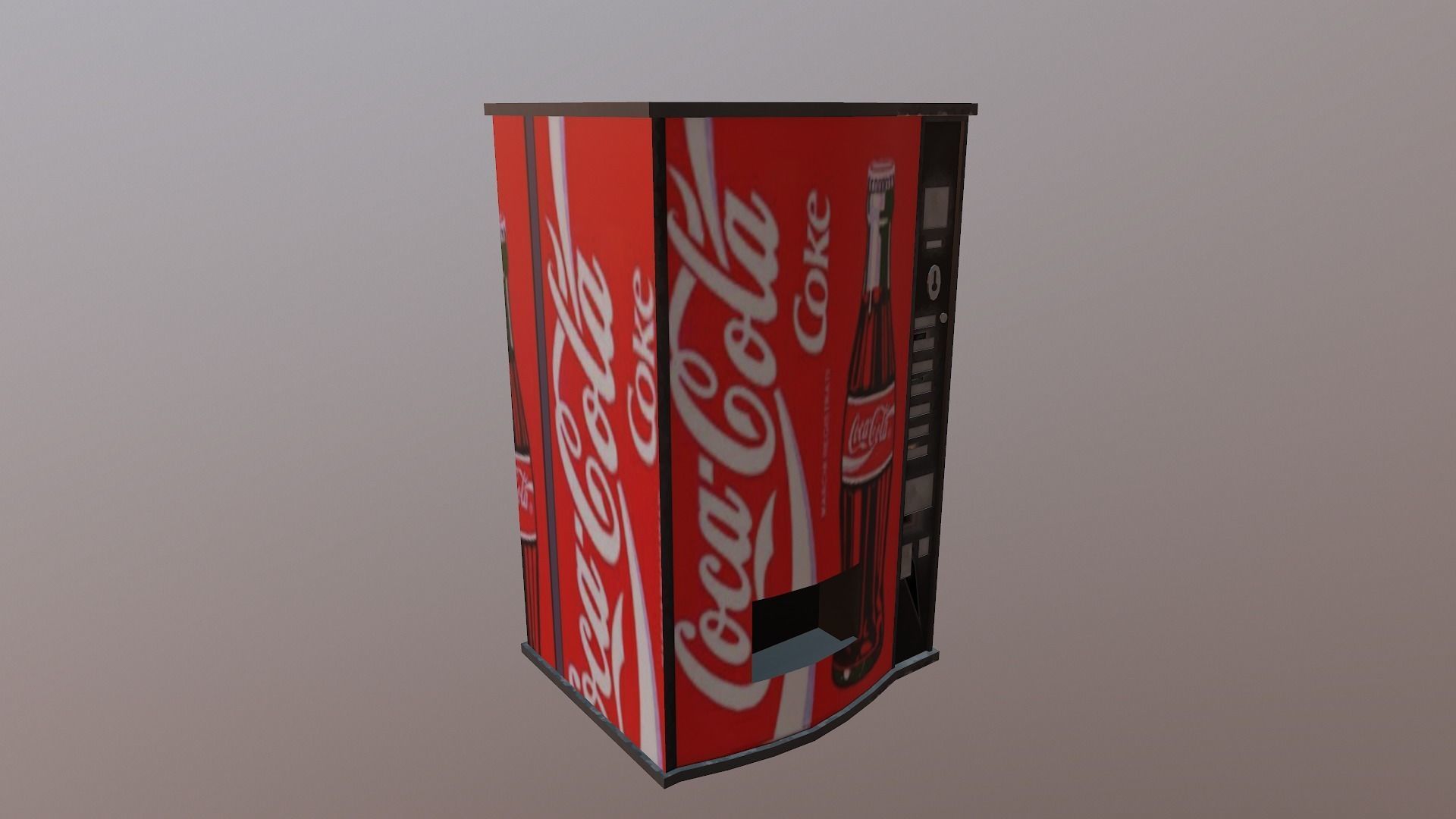 Soda Vending Machine free VR / AR / low-poly 3D model | CGTrader