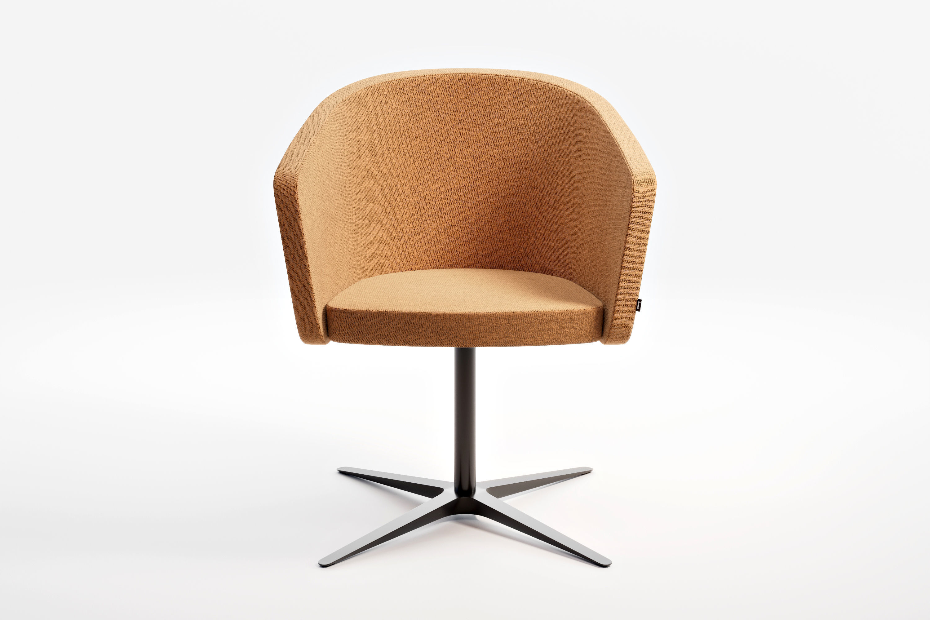 Bene Club Chair with Swivel Base 3D model | CGTrader