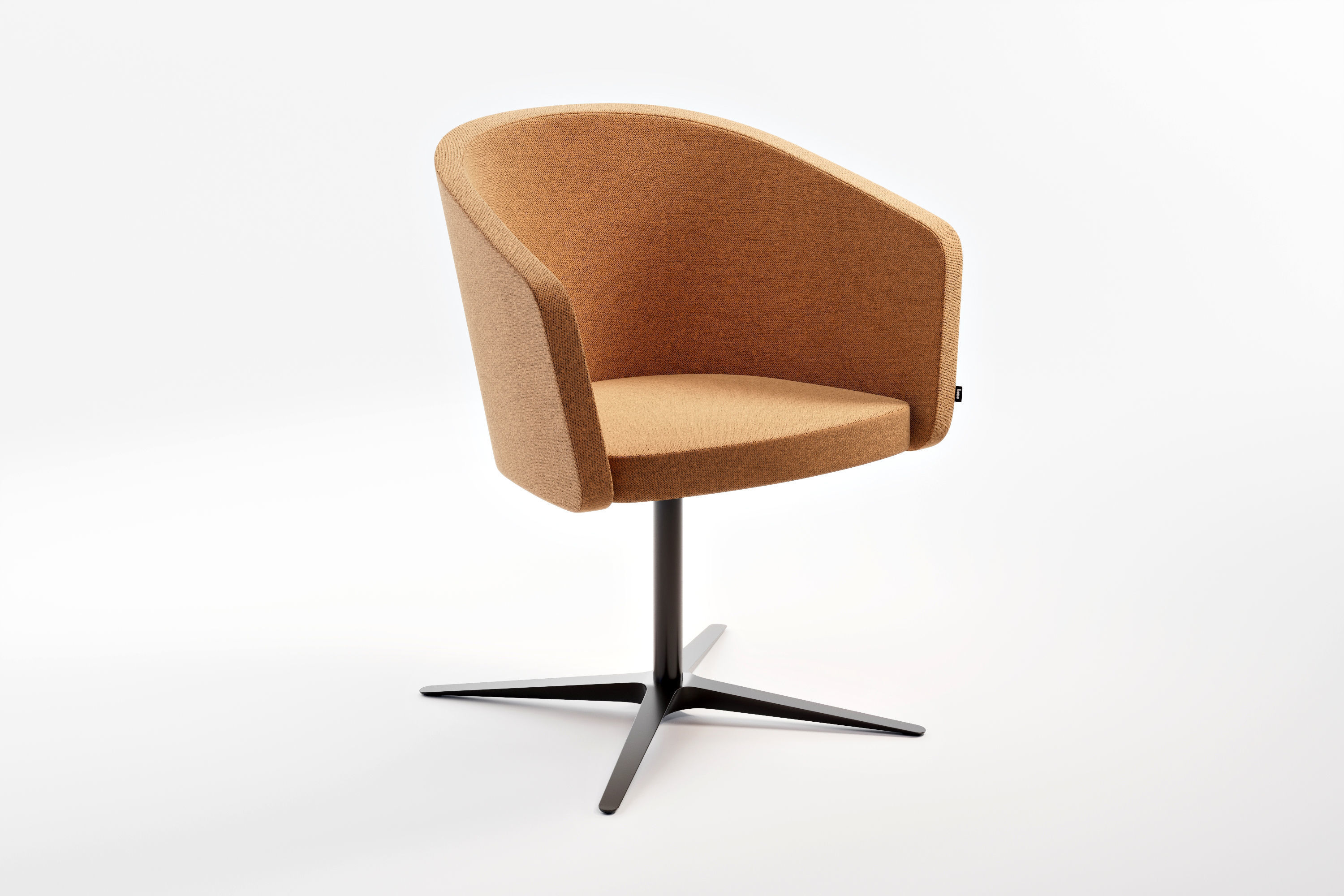 Bene Club Chair with Swivel Base 3D model | CGTrader
