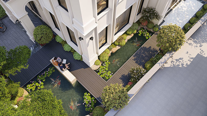 Landscape Garden 3D model | CGTrader