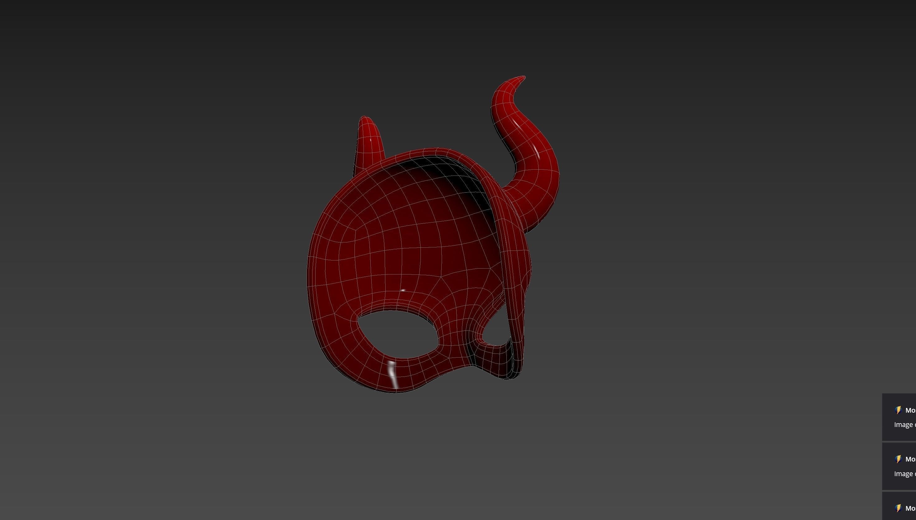 Prop203 Devil Mask 3D model | CGTrader