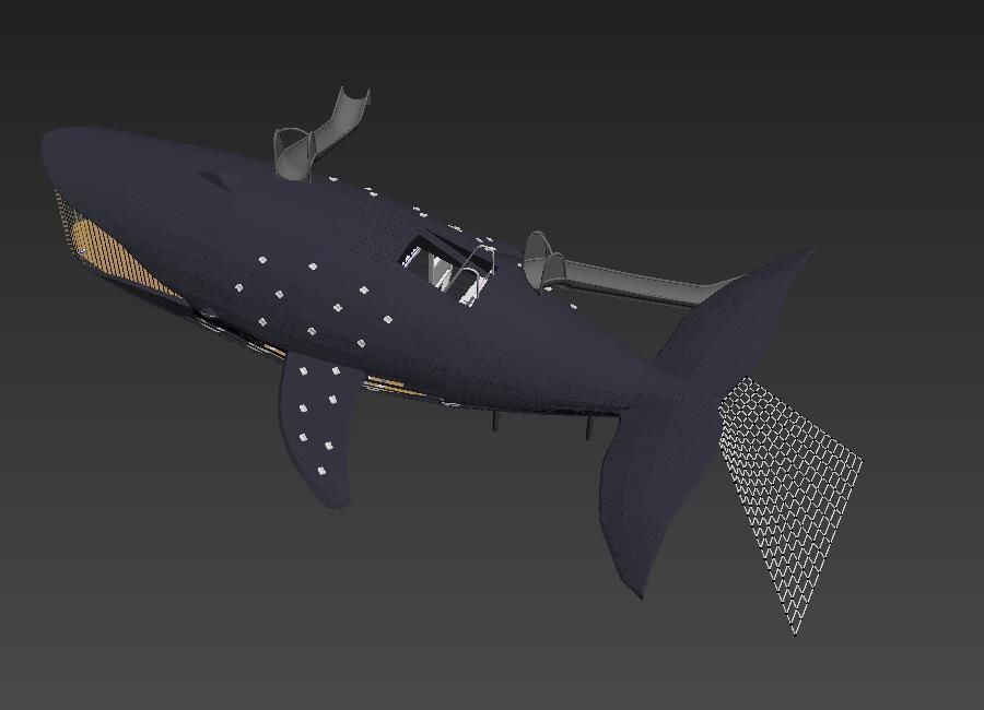 Ocean series whale playground equipment for kids play 3D model | CGTrader
