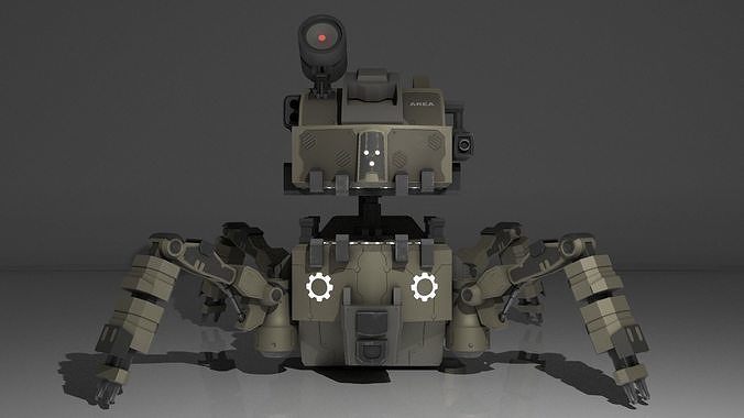 Robot Spider Blueprints