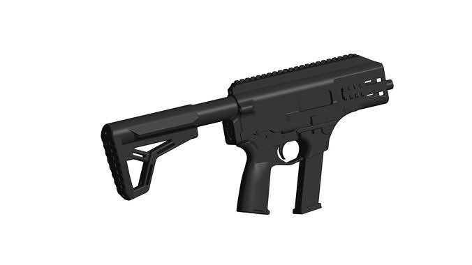 FGC-9 MkII RIFLE 3D model | CGTrader