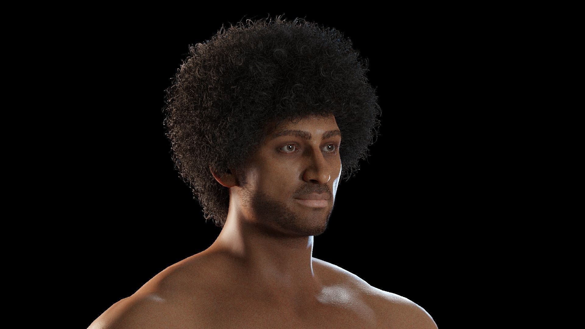 Evar - Blender rigged Character 3D model rigged | CGTrader