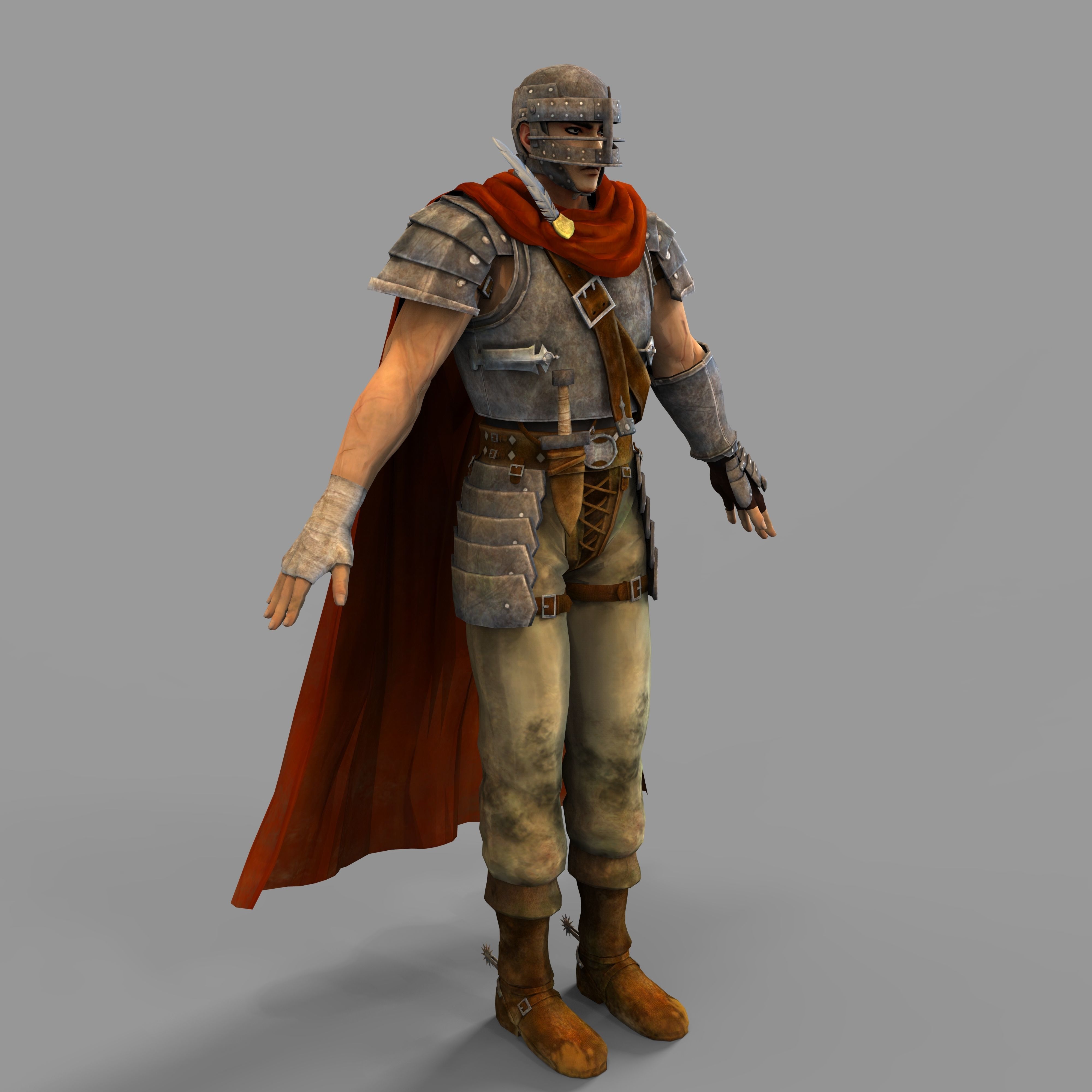 GUTS Berserk Band of the Hawk Body Armor with Sword 3D model 3D ...