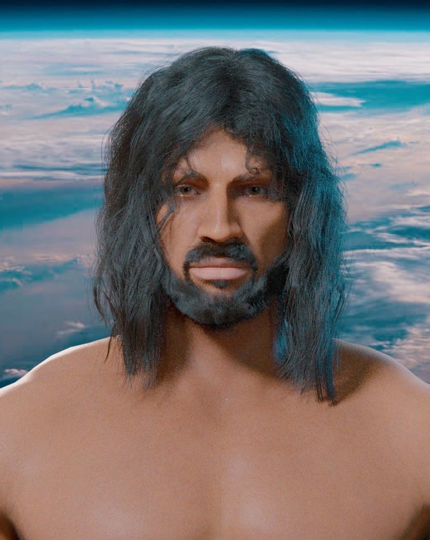 Mahmud - Arabian warrior - Rigged 3D model rigged | CGTrader