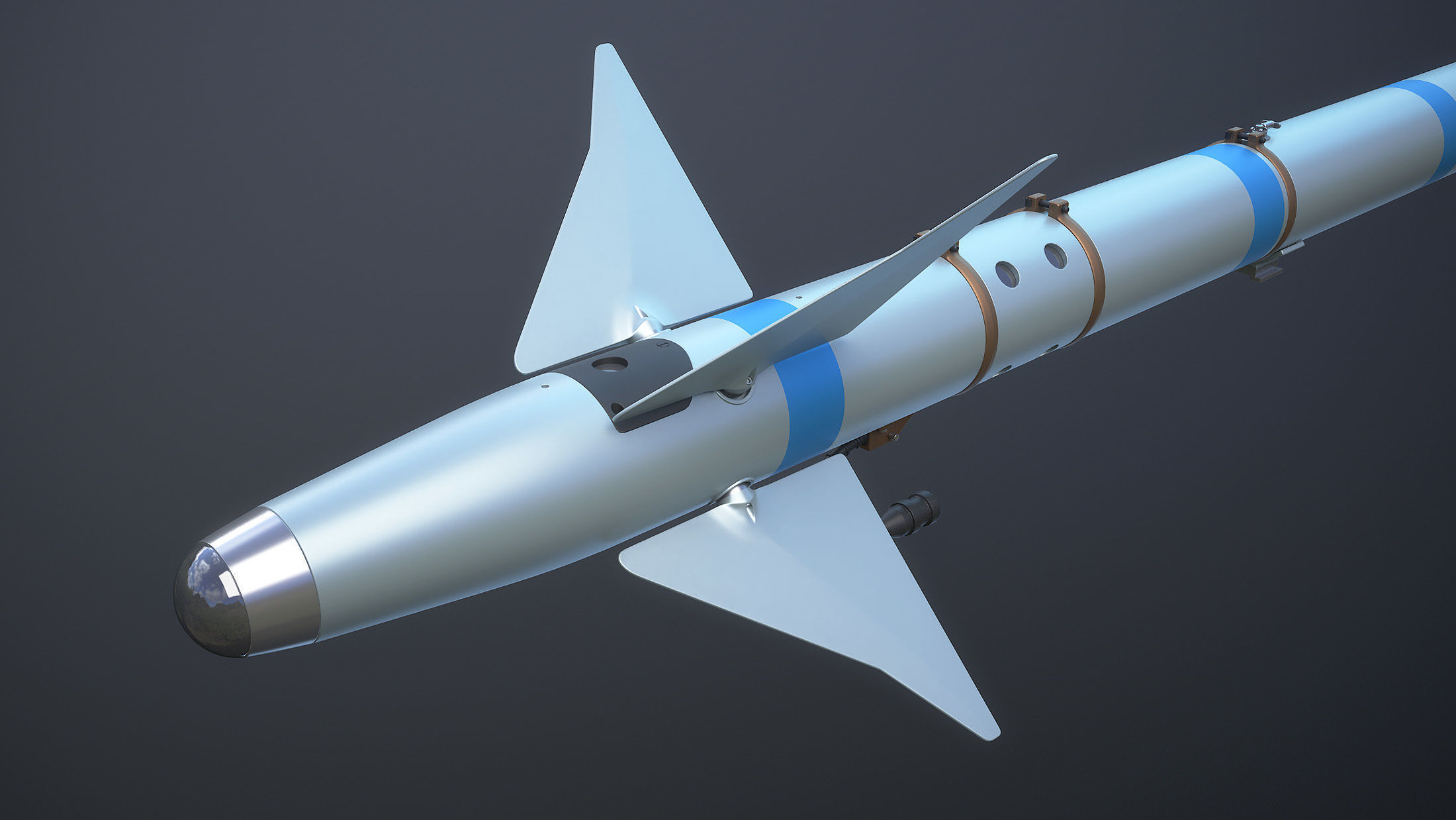 AIM-9 Sidewinder 3D model | CGTrader