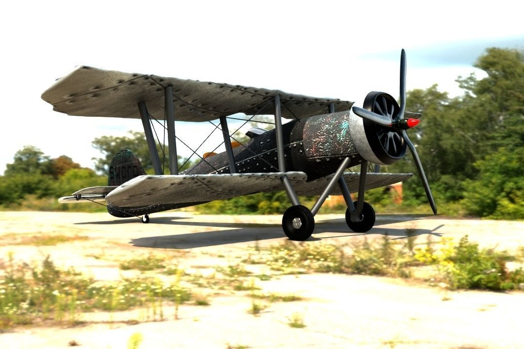 Fairy Sword Fish - Aero plane - Old war jet 3D model | CGTrader