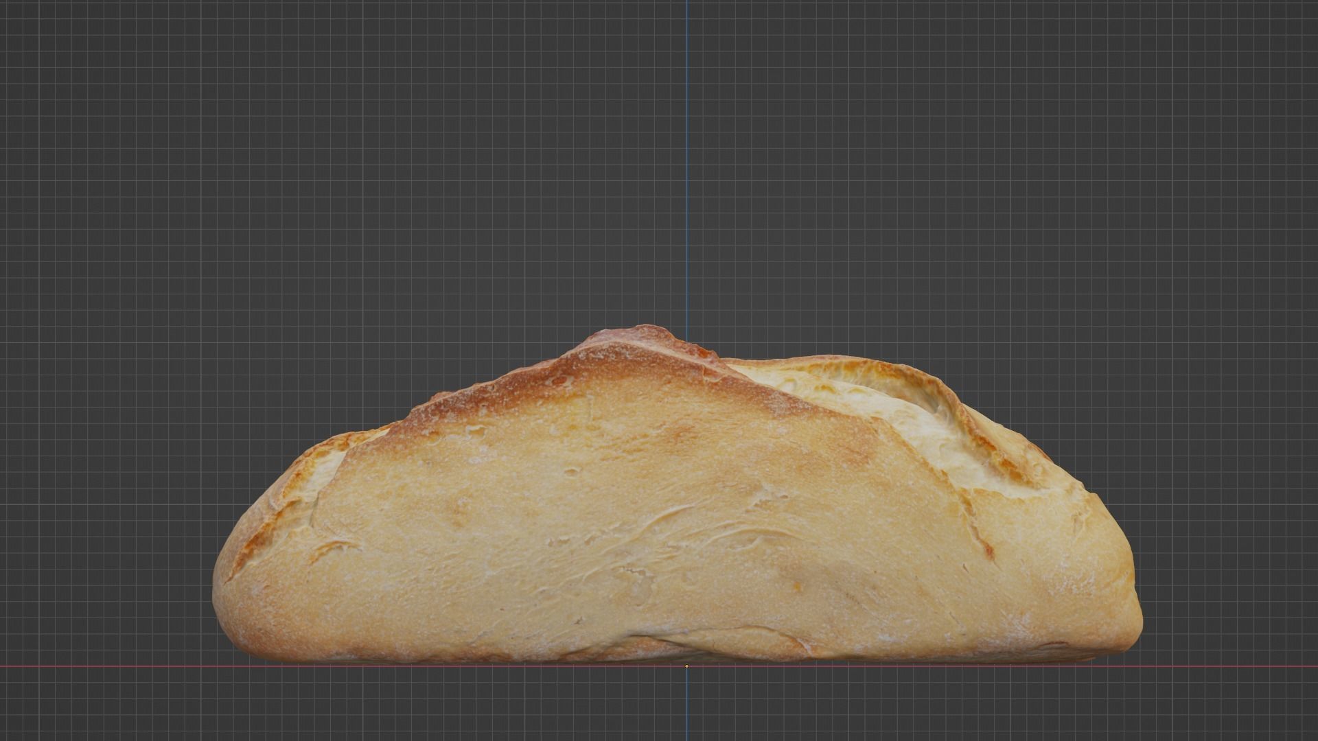 3D model Fresh Wheat Bread VR / AR / low-poly | CGTrader