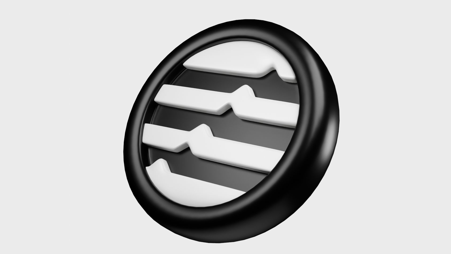 Aptos or APT Black Crypto Coin with cartoon style 3D model | CGTrader
