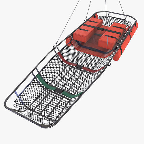3D model Helicopter Rescue Litter VR / AR / low-poly | CGTrader
