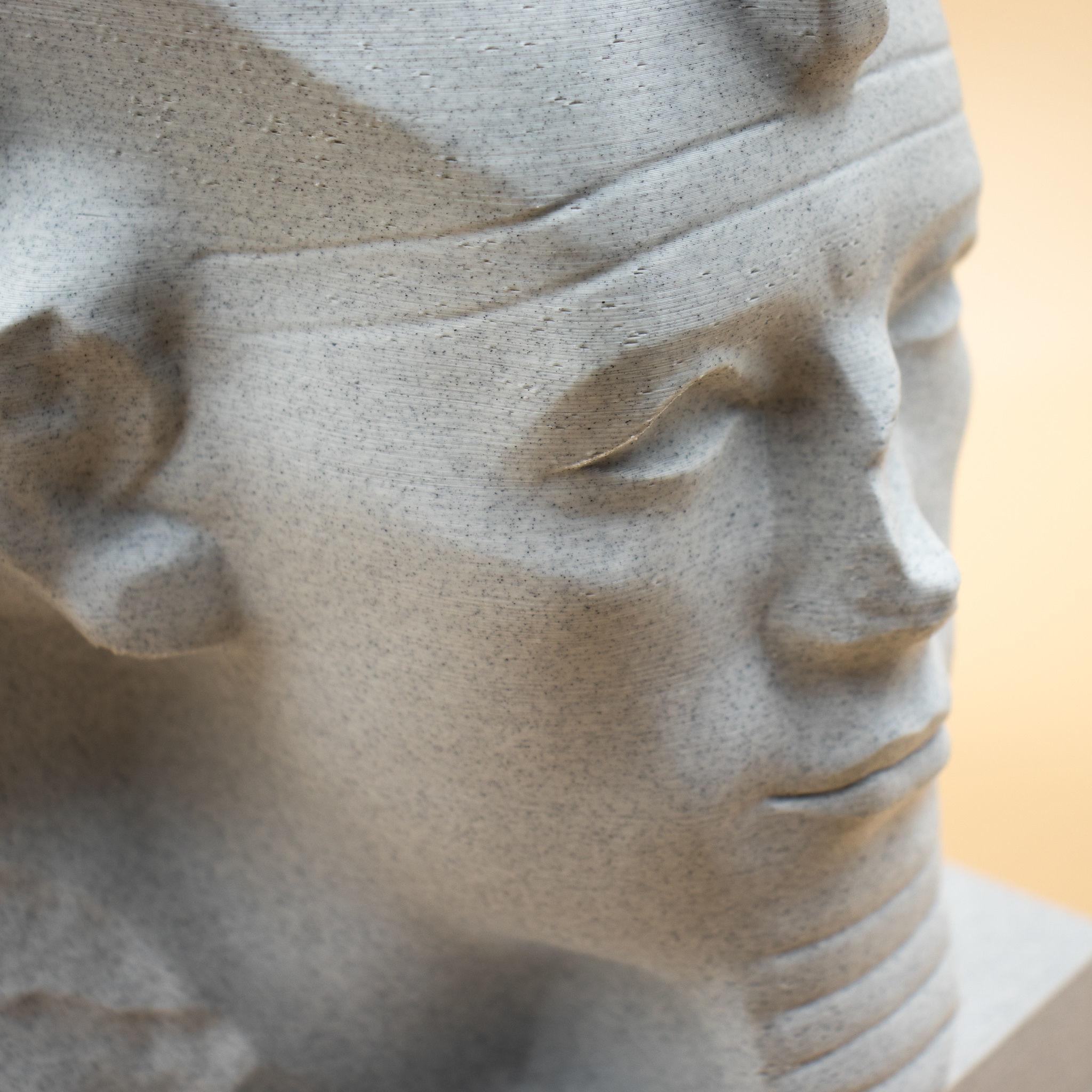 Amenemhat III Bust Statue Ancient Egyptian Sculpture 3D model 3D ...