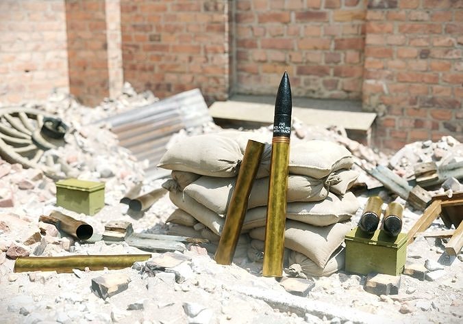 Tank shells 3D model | CGTrader