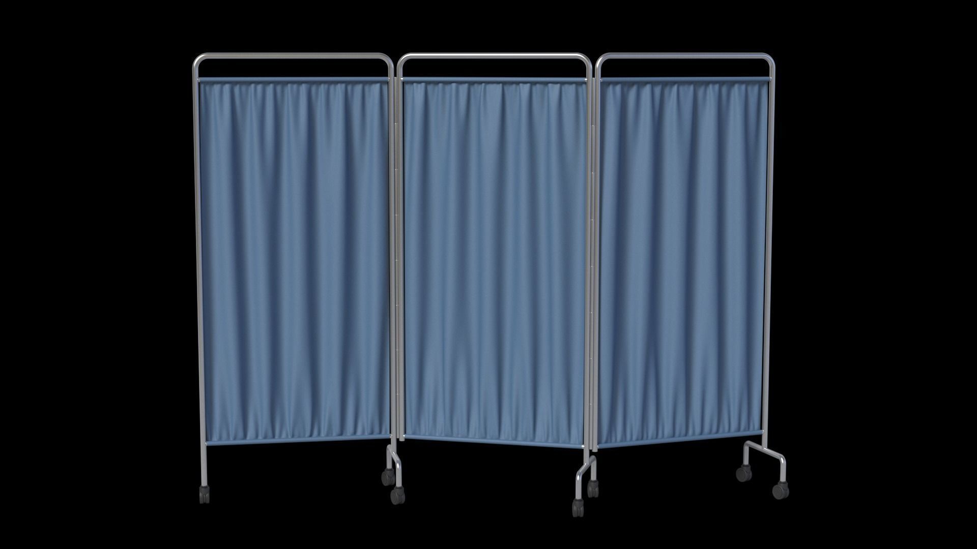 ICU Hospital Ventilator Medical Bed Set 3D model | CGTrader