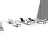 Sunbeds - Pack of revit families 3D model | CGTrader