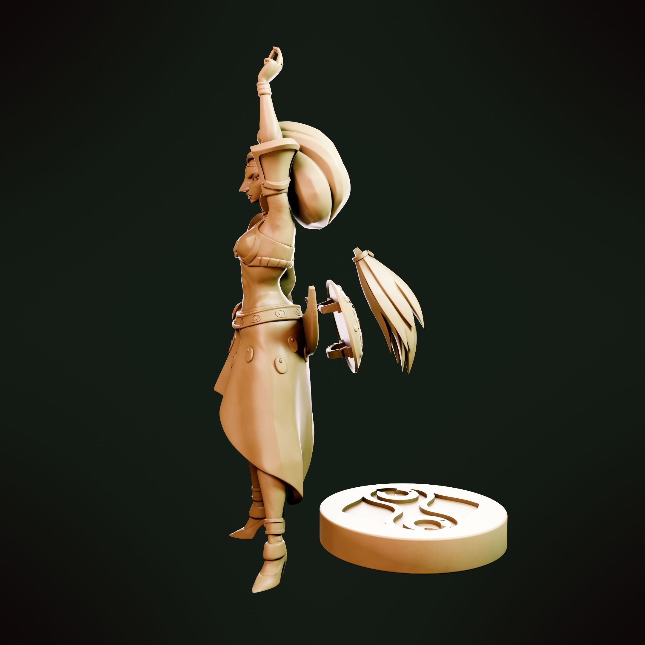 Urbosa - Zelda Breath of the Wild 3D model 3D printable | CGTrader