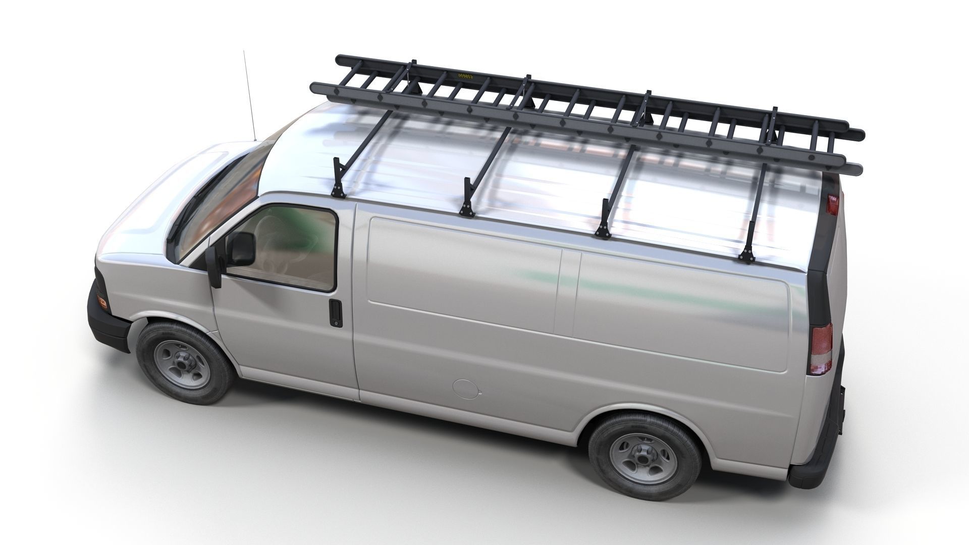 3D model Generic utility industrial van VR / AR / low-poly | CGTrader