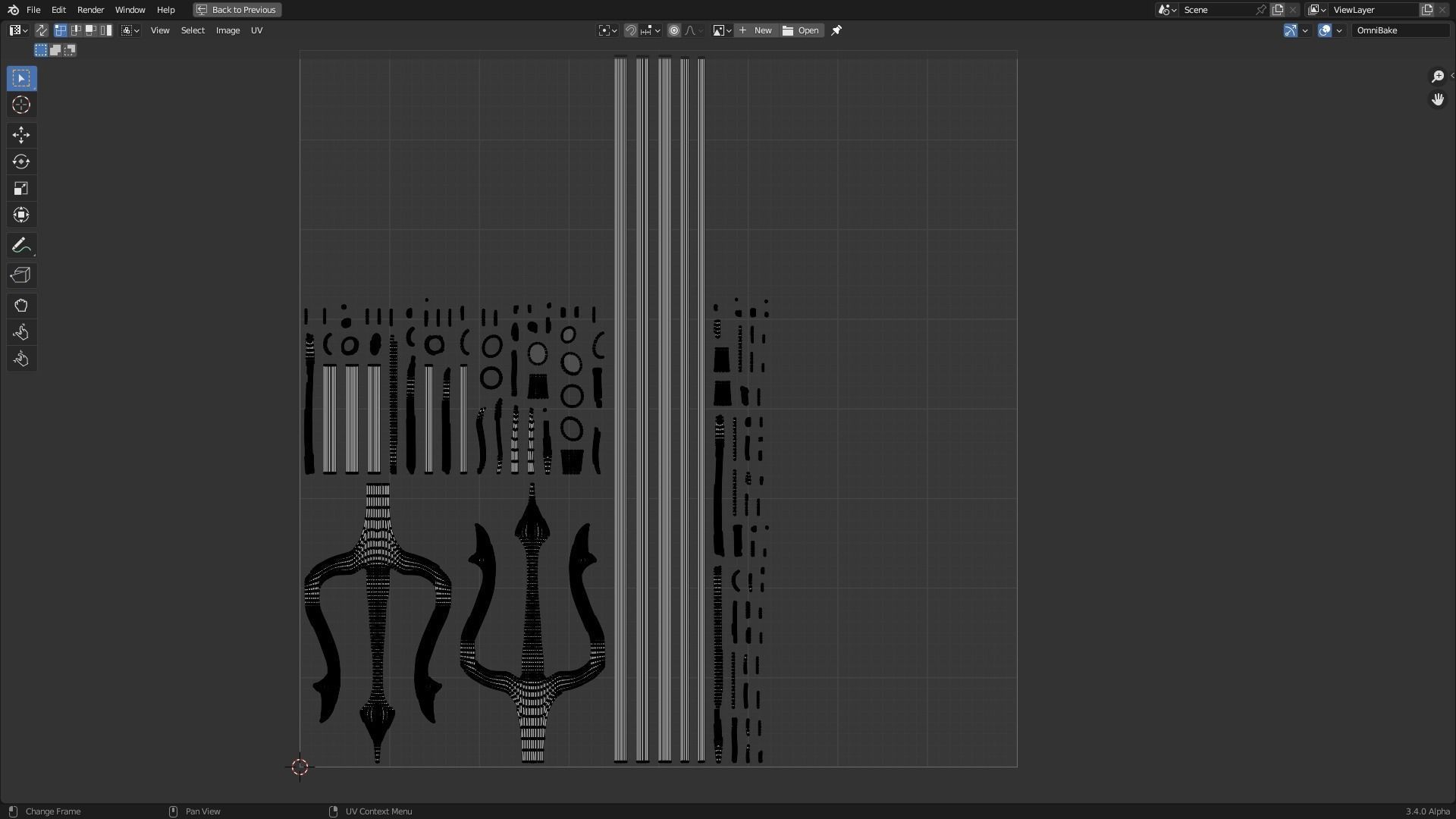 3D model Dangpa Trident 4k textures included VR / AR / low-poly | CGTrader