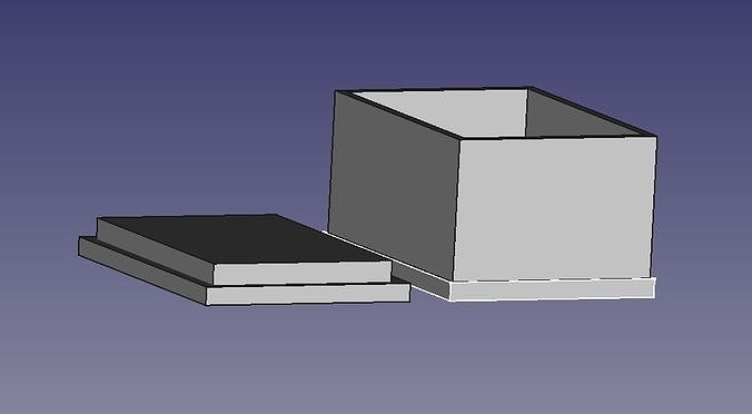 Simple Box free 3D model 3D printable | CGTrader