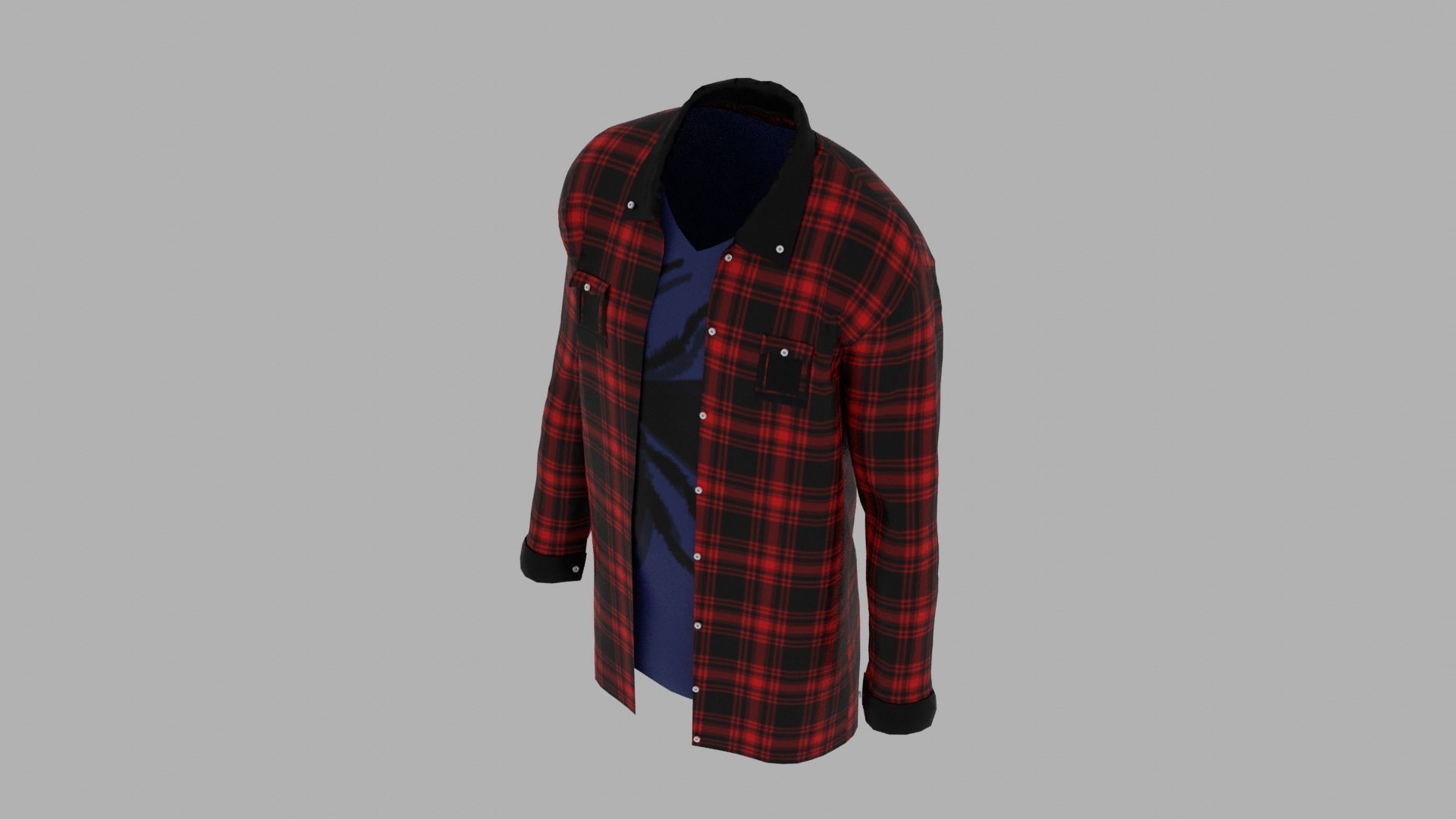 3D model Shirt and T-shirt VR / AR / low-poly | CGTrader