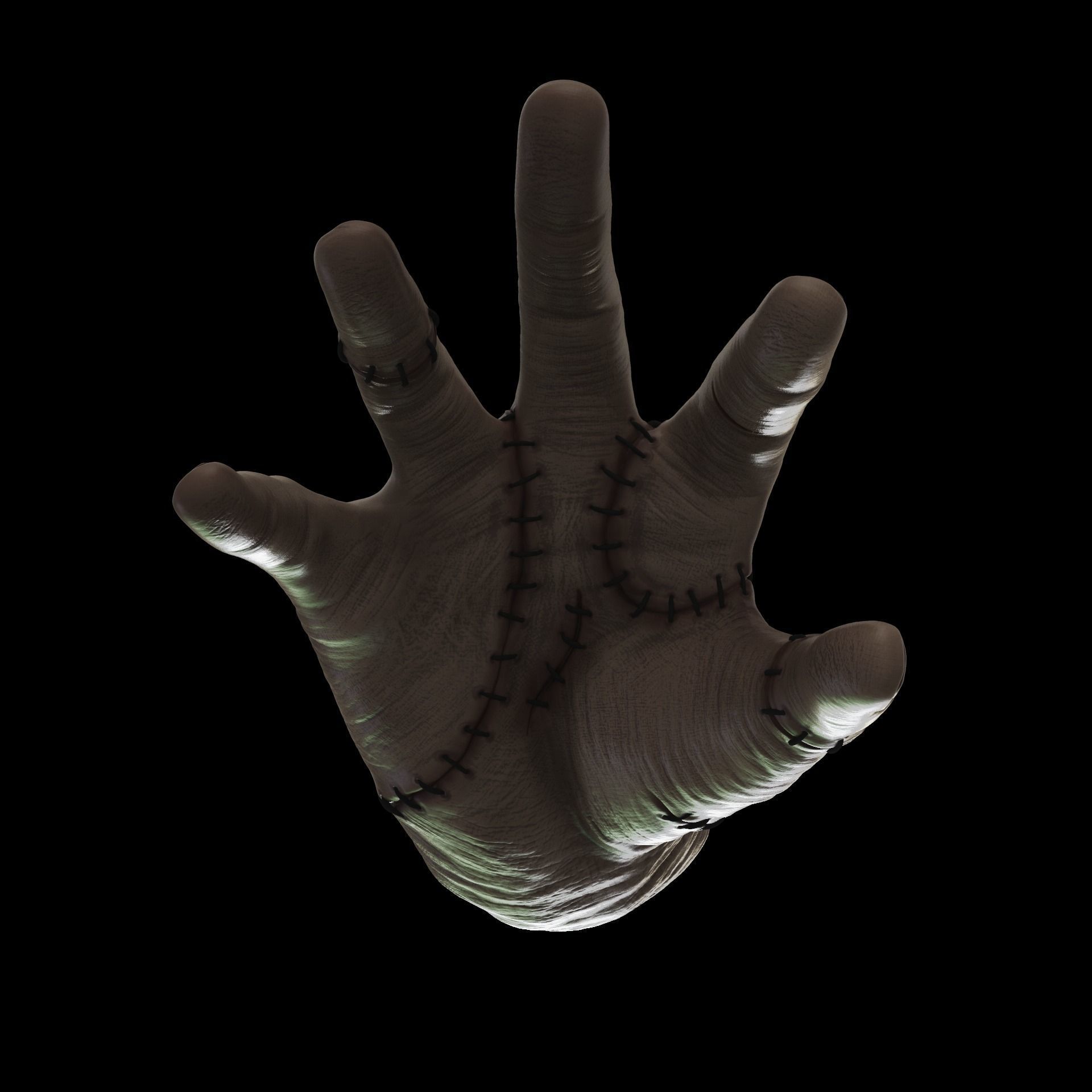 Wednesday THING Hand 3D model 3D printable | CGTrader