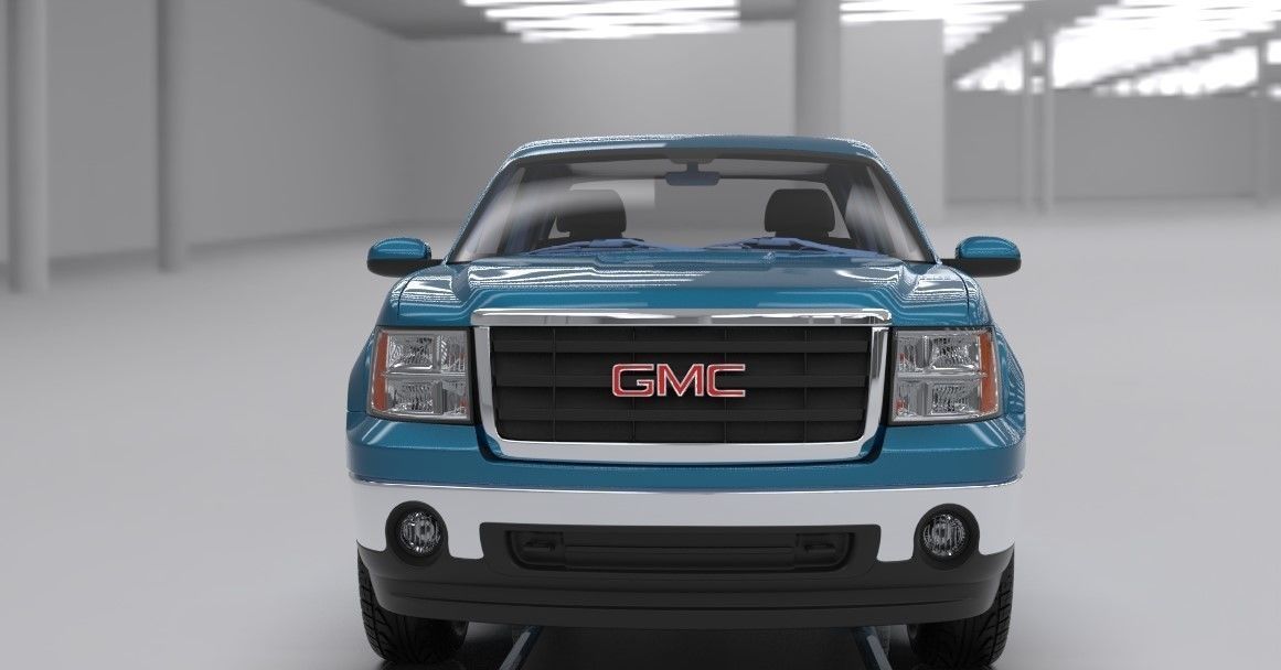 GMC sierra 3D model | CGTrader