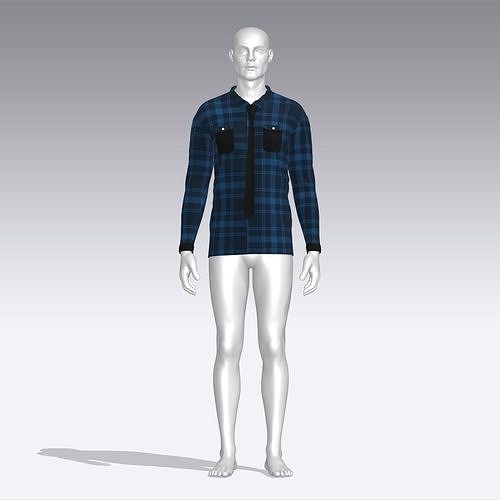 3D model Shirt VR / AR / low-poly | CGTrader