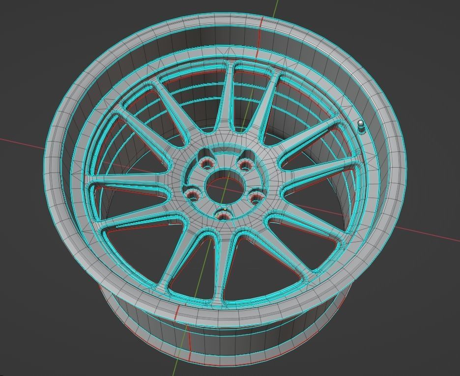 3D model XT-206R - Wheels - Game Ready VR / AR / low-poly | CGTrader