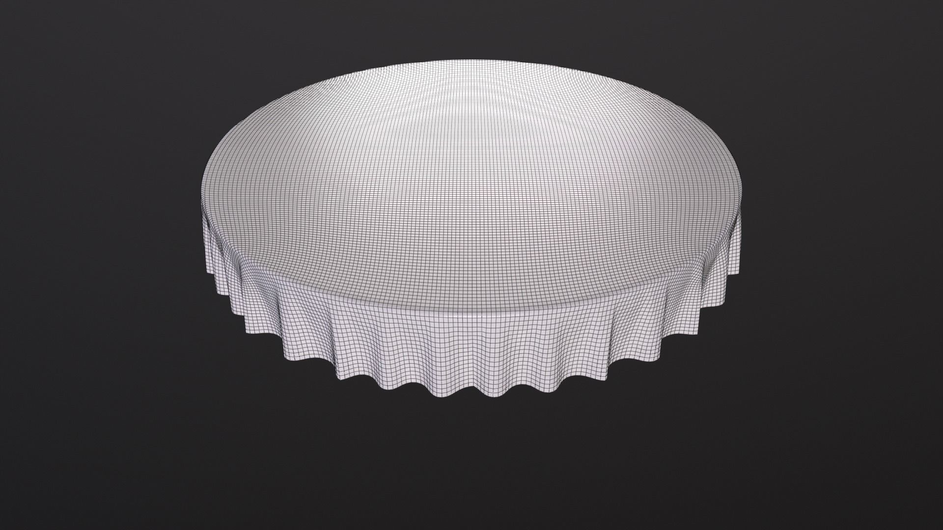 Table Cloth Set free VR / AR / low-poly 3D model | CGTrader