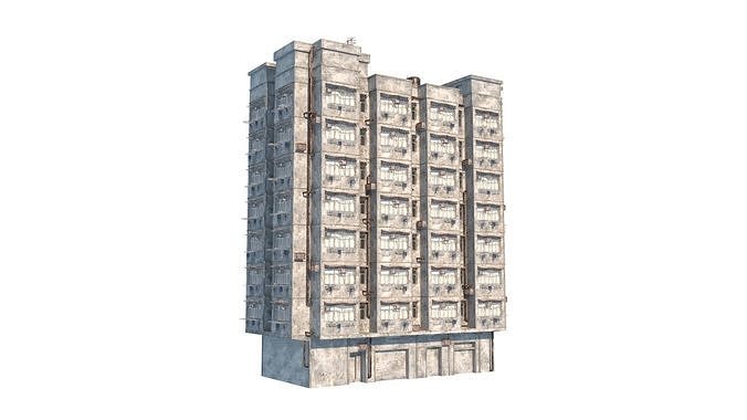 Hong Kong Building 3D model | CGTrader