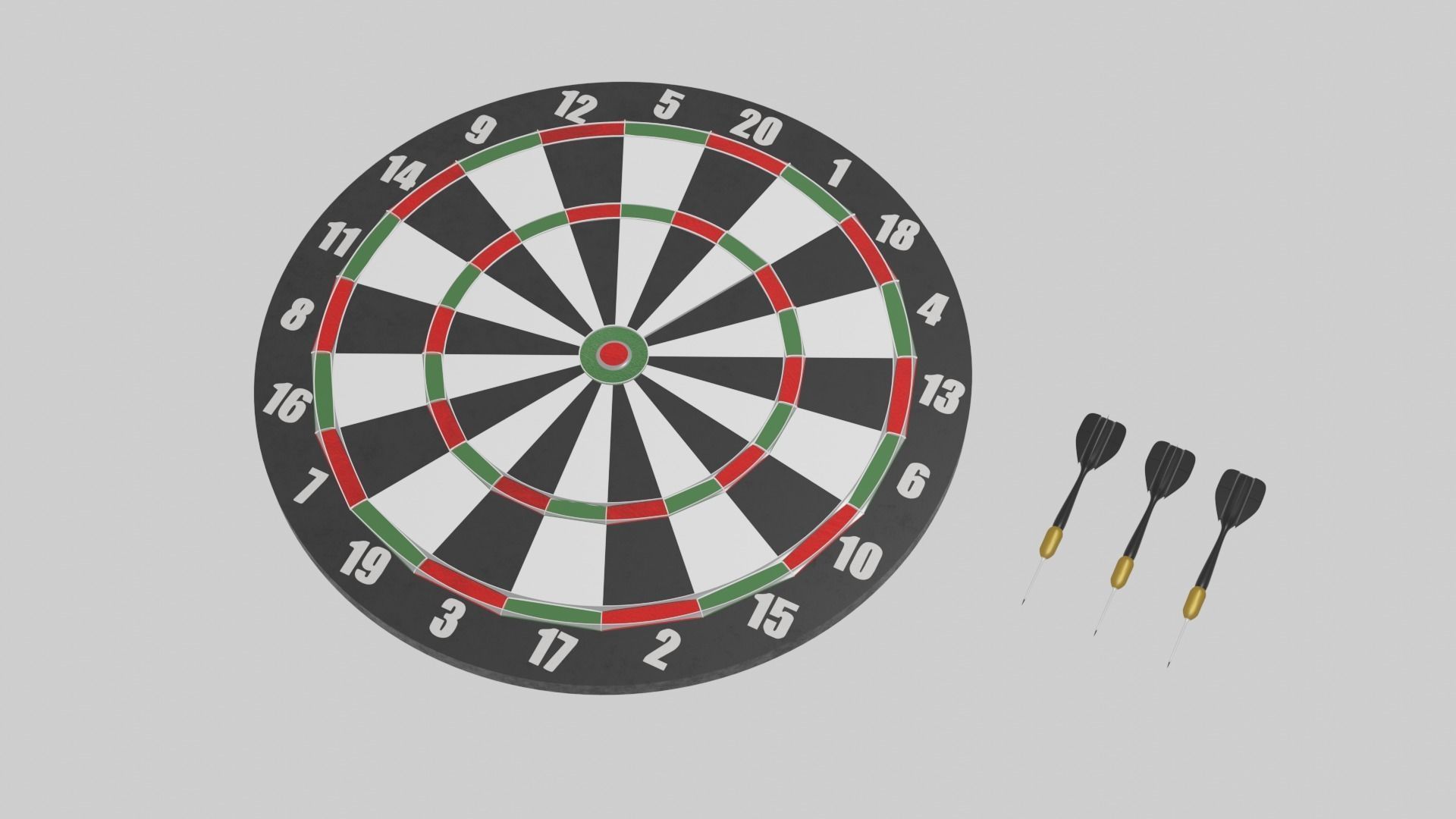 Darts 3D model | CGTrader