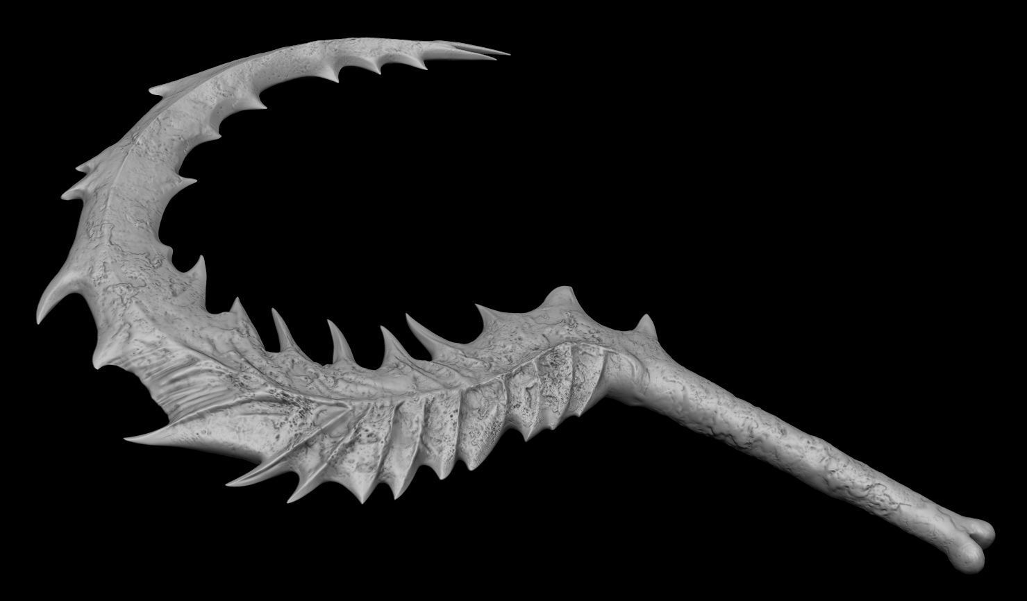 3D PRINTABLE SUB ZERO SWORD AND NOOB SAIBOT SCYTHE MORTAL KOMBAT 3D ...