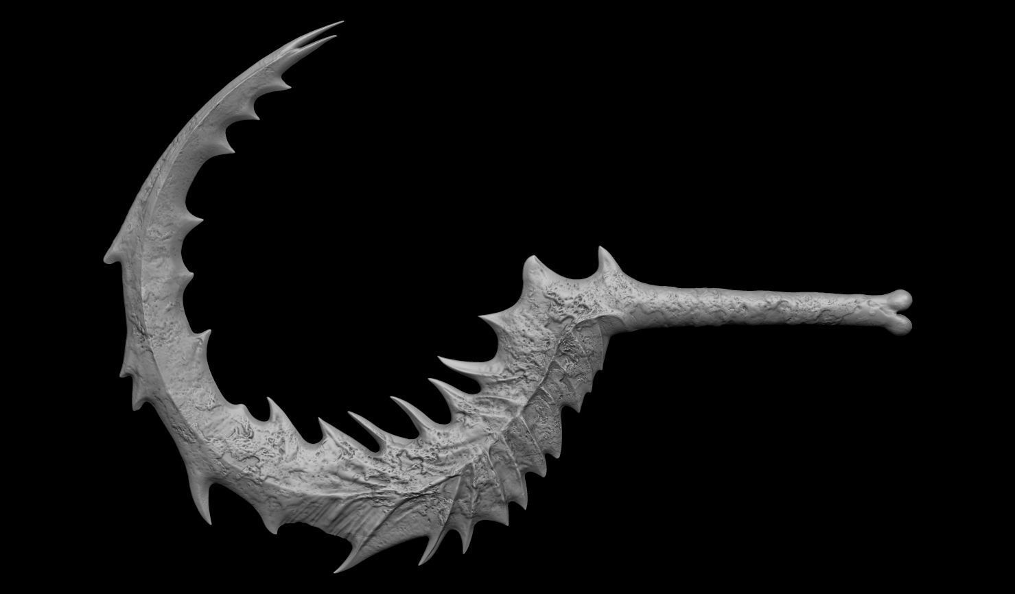 3D PRINTABLE SUB ZERO SWORD AND NOOB SAIBOT SCYTHE MORTAL KOMBAT 3D ...