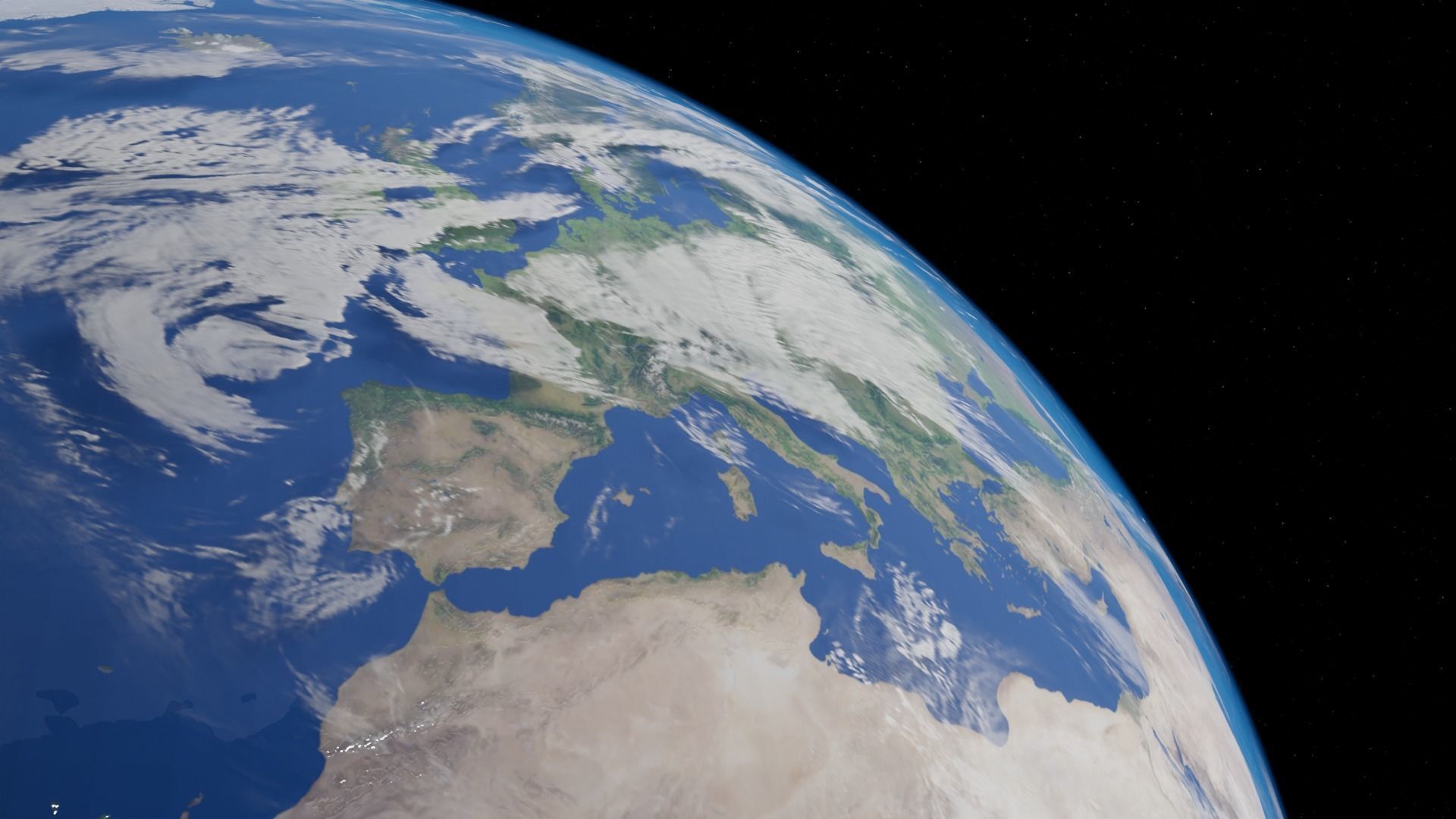 Photorealistic Earth 8k free VR / AR / low-poly 3D model | CGTrader