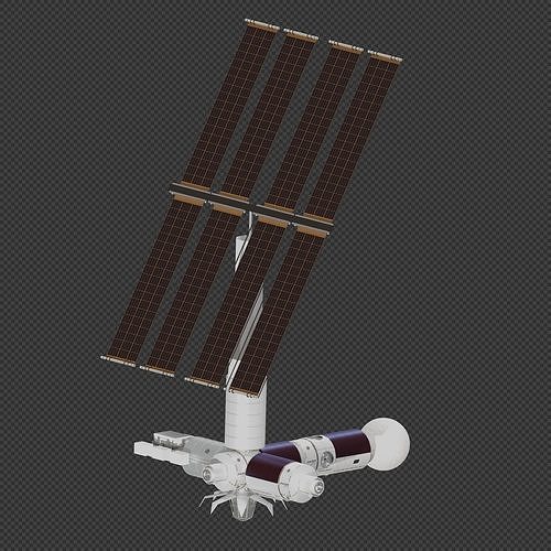 Axiom Space Station 3D model | CGTrader