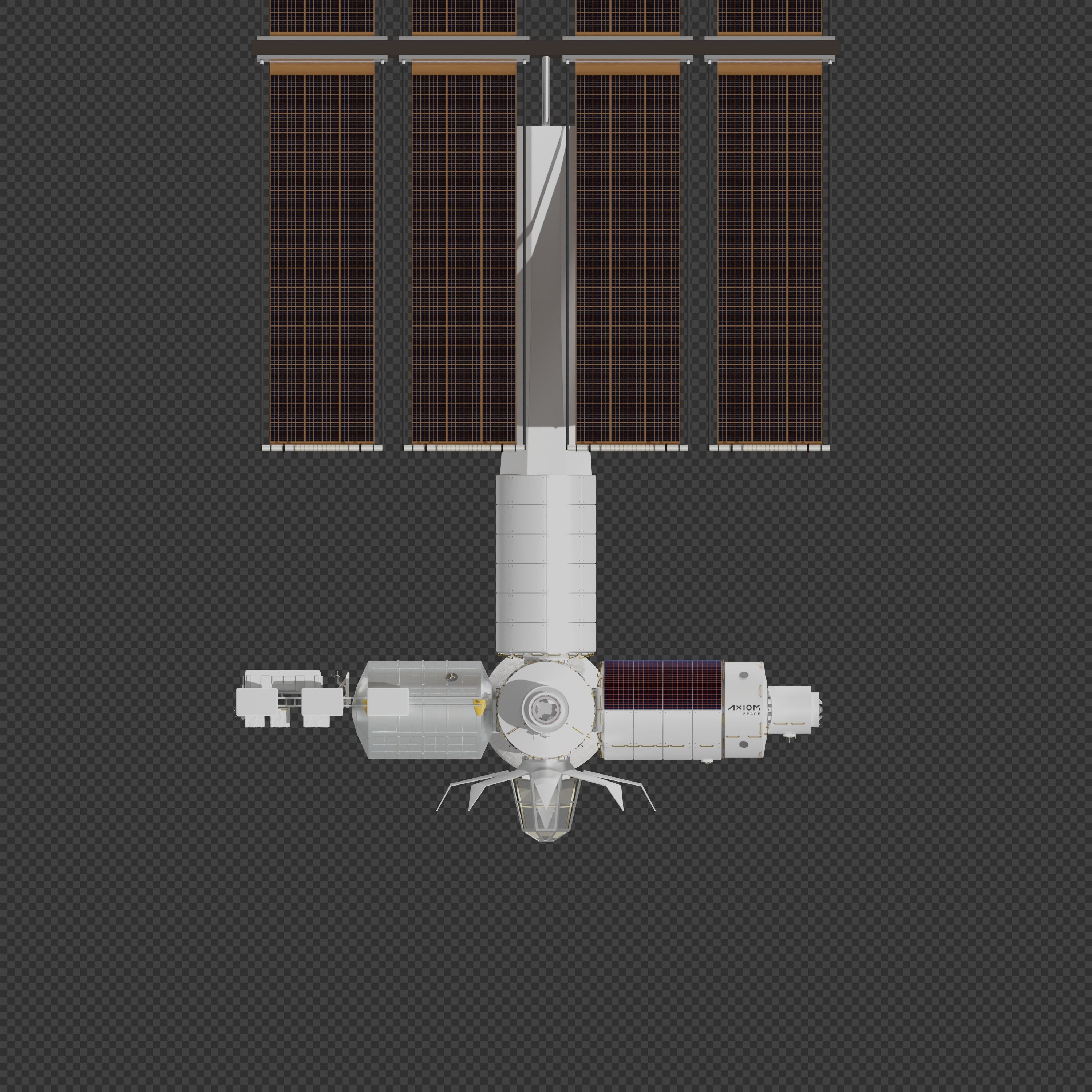 Axiom Space Station 3D model | CGTrader