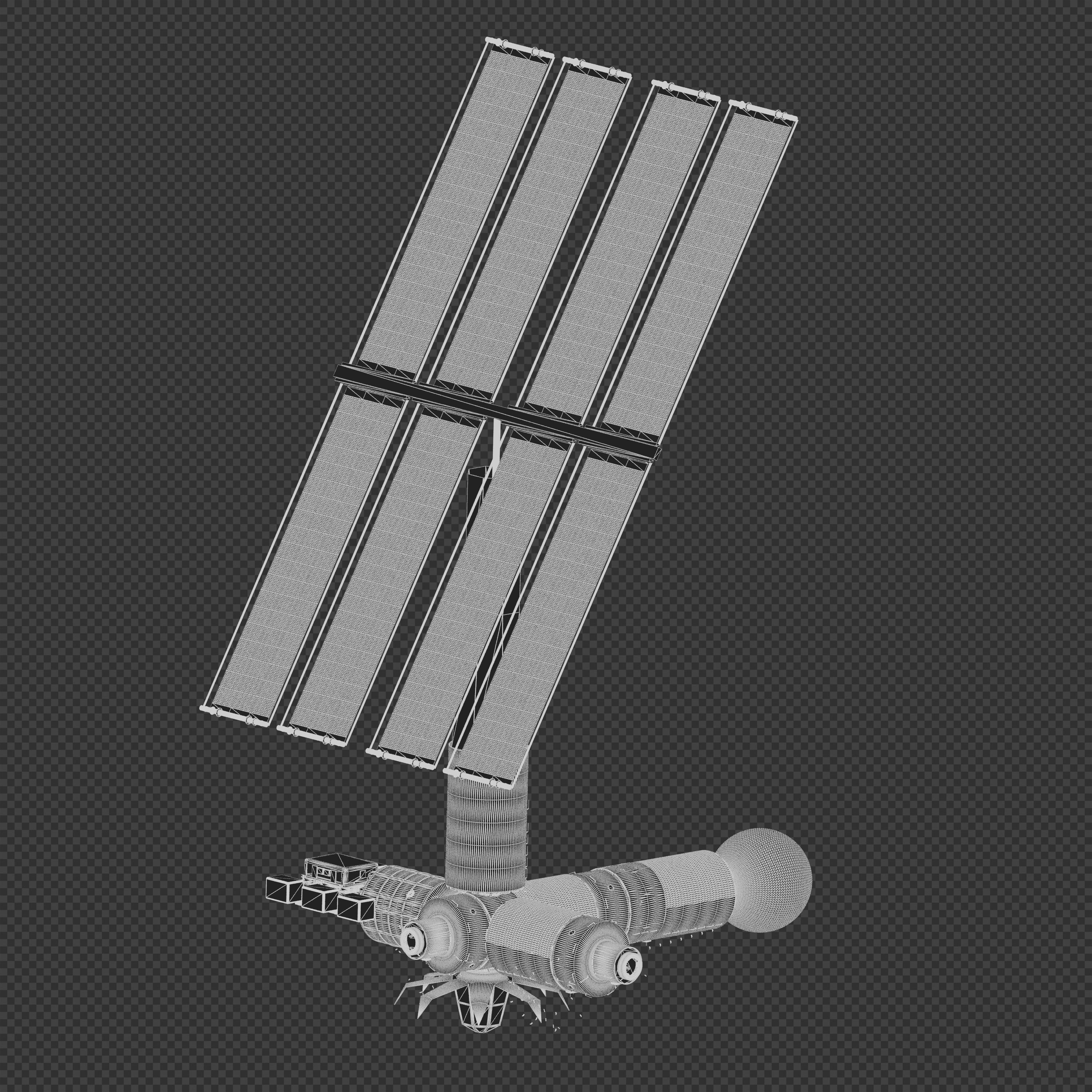 Axiom Space Station 3D model | CGTrader