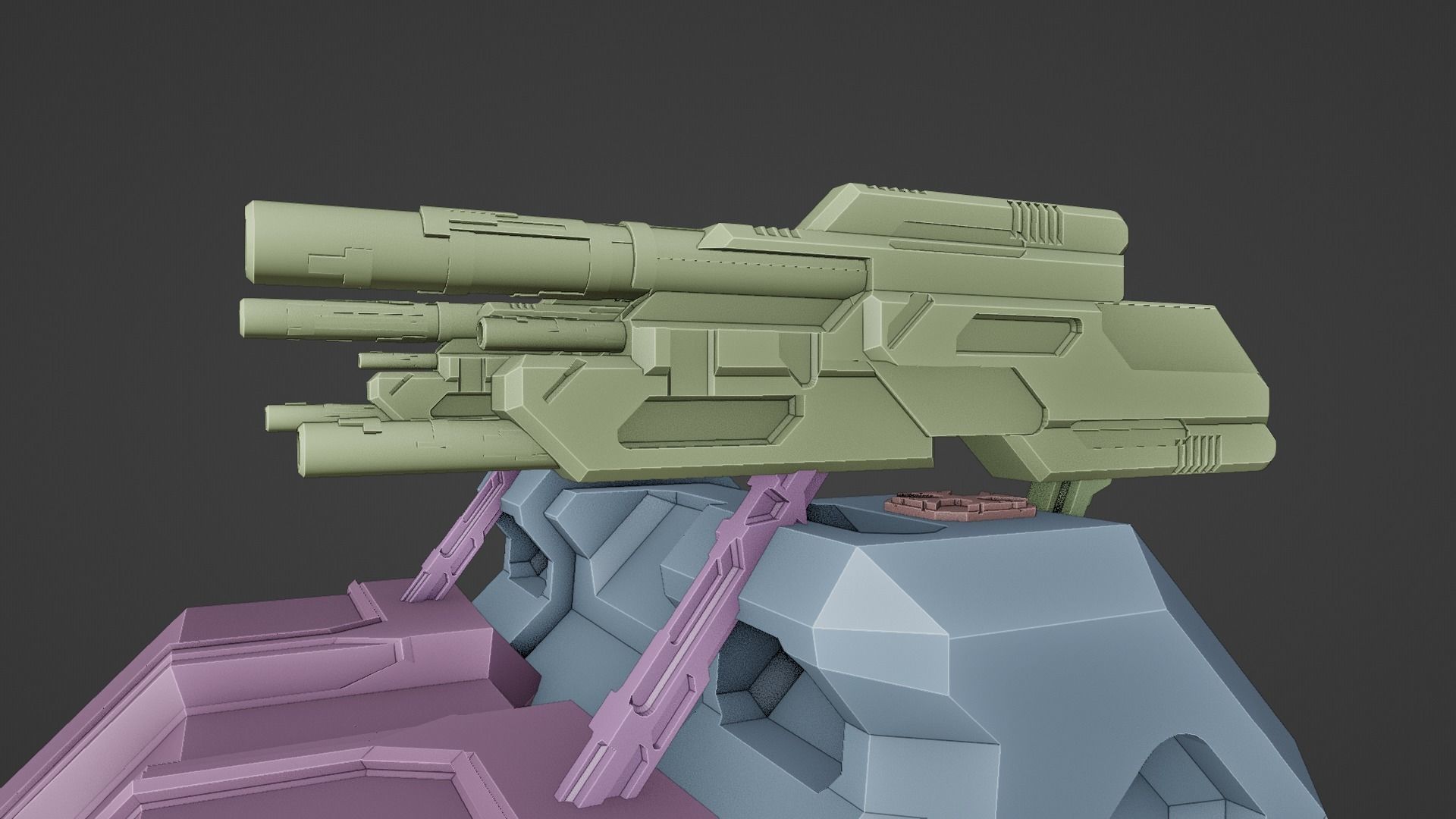 3D model Game combat vahical VR / AR / low-poly | CGTrader