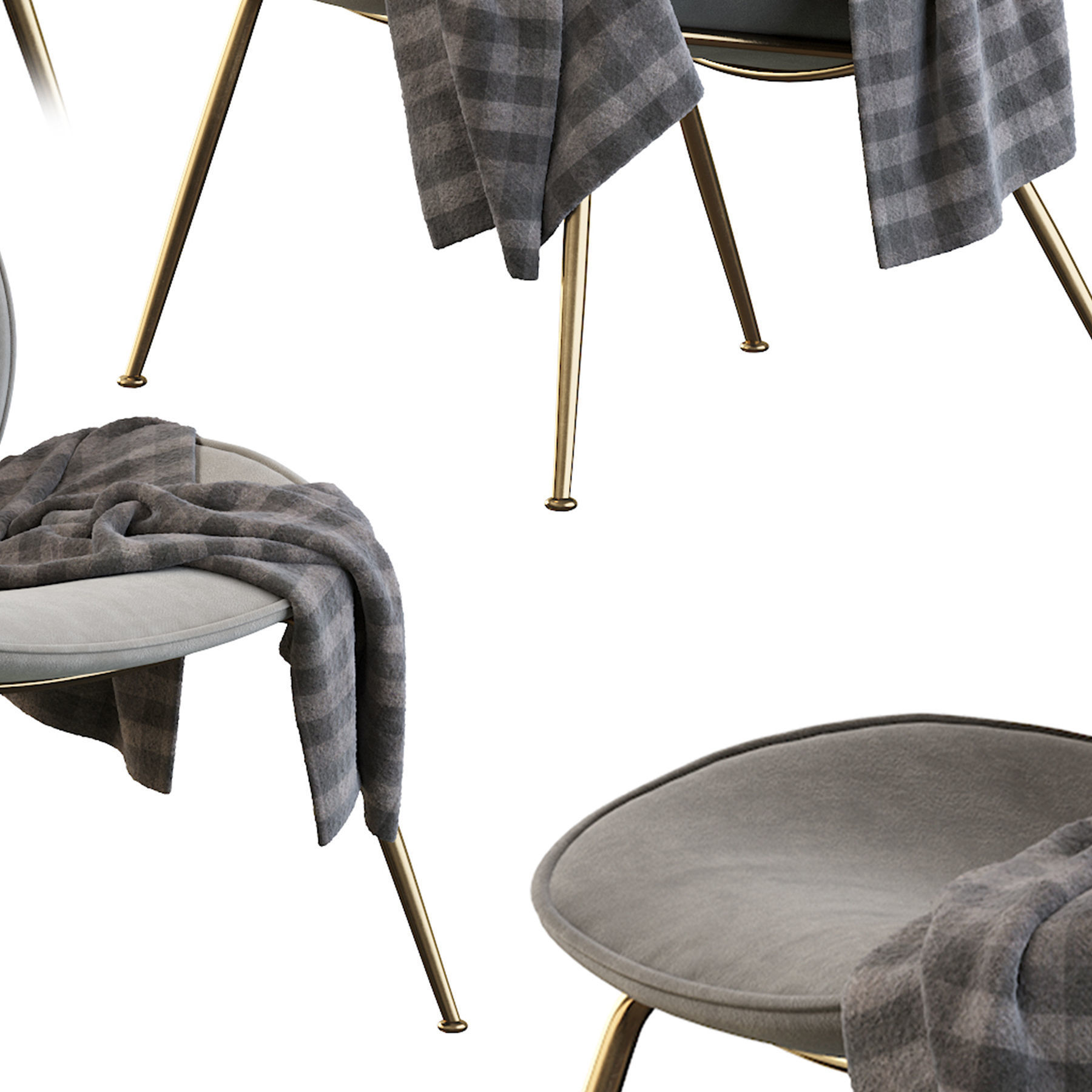 Astor Armchair 3D model | CGTrader